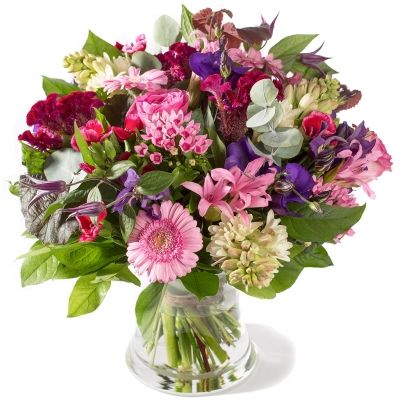 Bouquet "Bordeaux" - Florist Flowers.NL