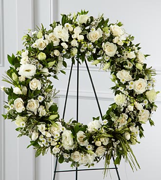 Remembrance wreath "White" Flowers.NL®
