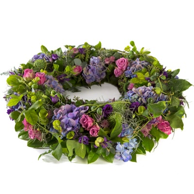 Rouwkrans | Ajour Paars-Roze | Flowers.NL®