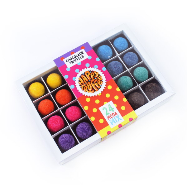 Happy Truffle Mega Mix 24 | Orange | Florist Flowers.NL