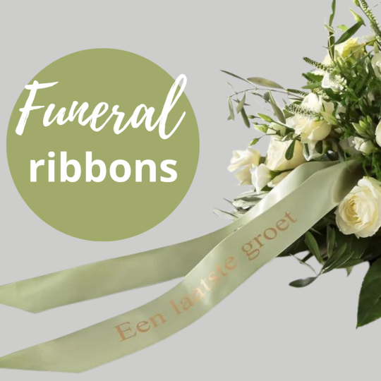 What to write on a Funeral Ribbon? | Flowers.NL